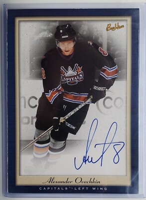 2005/06 BEEHIVE Hockey Alexander Ovechkin Autograph RC Jumbo Card 5X7 ...