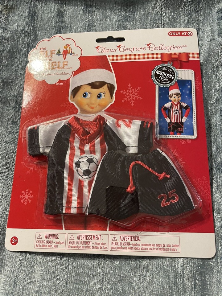 Spirited Soccer Outfit Set Elf On The Shelf Claus Couture Collection ...