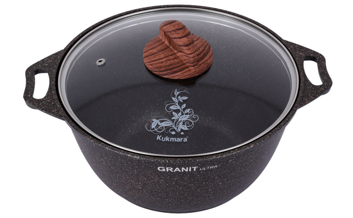 8.5 Qt Kukmara Granit Non-Stick Aluminum Stockpot Cooking 8.5 Qt Kukmara Granit Non-Stick Aluminum Stockpot Cooking