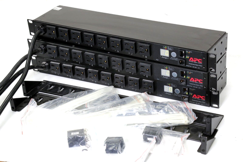 LOT of 3 APC AP7900 AP7900B Switched Rack PDU Power Distribution Units ...