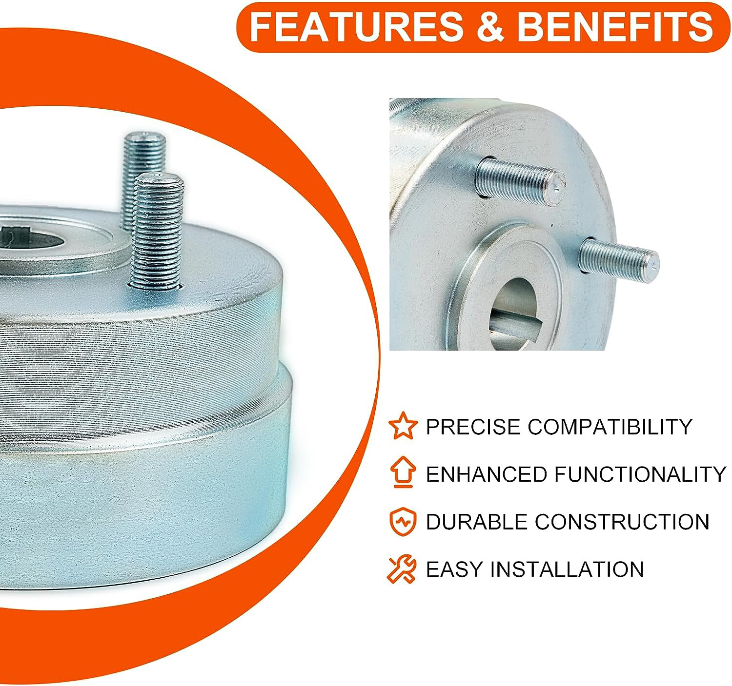 New TORO / EXMARK PART # 103-0590 WHEEL HUB ASSEMBLY Z MASTER WHEEL HUB ...