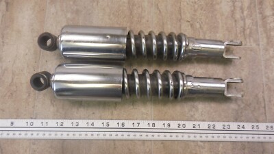 1970 Honda CB350 twin H1231-1) left right rear shocks suspension set | eBay