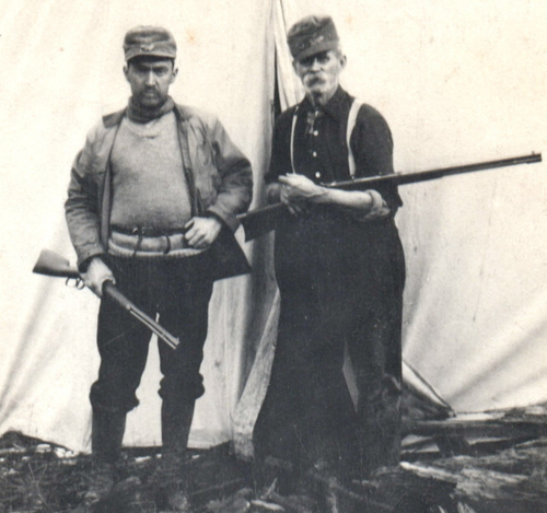 Hunters With Lever Action Rifles Antique Photograph | eBay