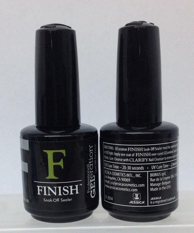 Jessica GELeration Gel Kit - 6 Base (START) + 6 Top Sealer (FINISH) 0 ...