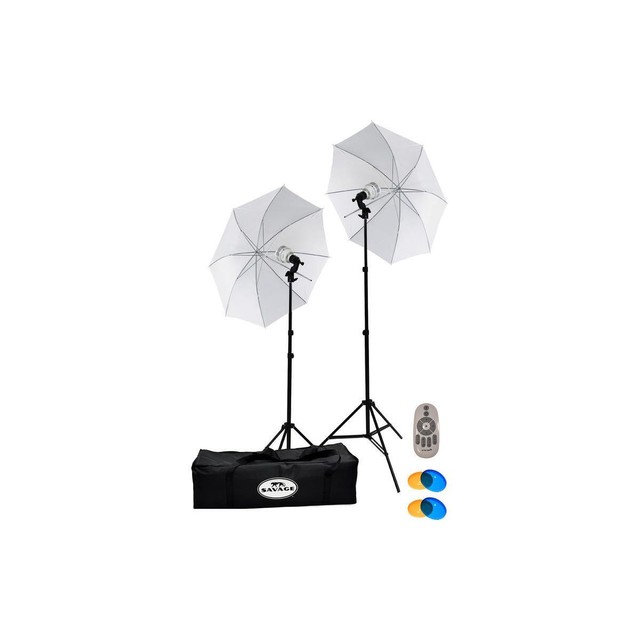 Savage LED60K-R 500W LED Studio Light Kit for sale online | eBay