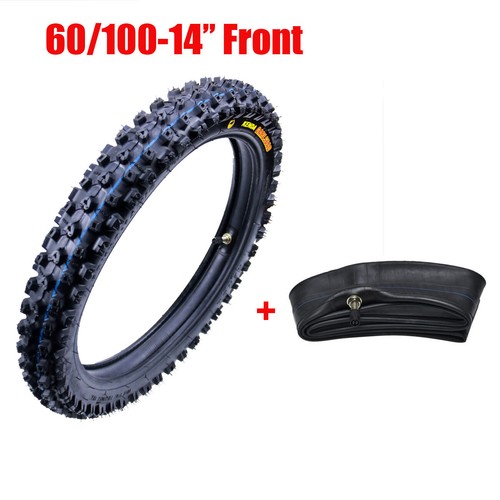 Motocross Front Tire Inner Tube Set 60/100-14'' for Mud Motorcycles ...