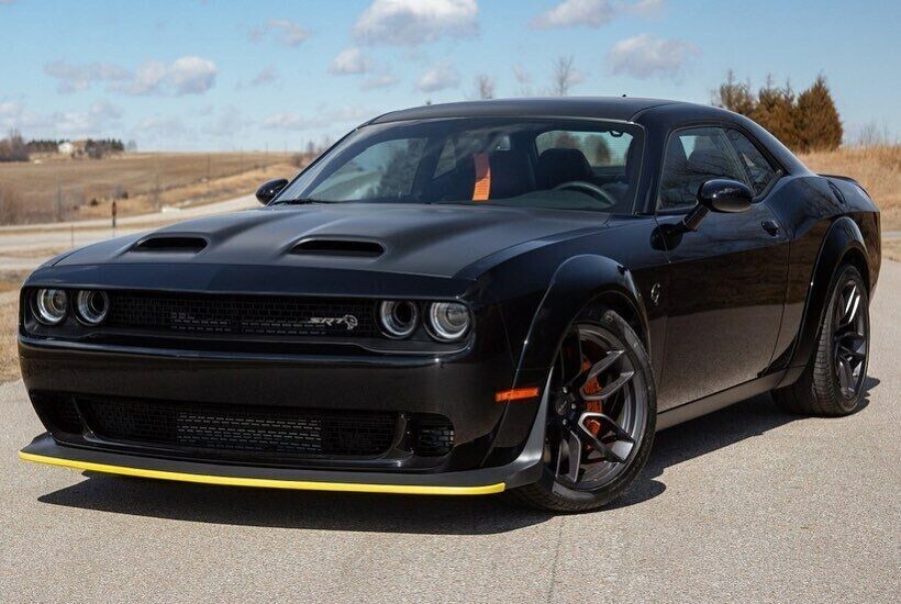 Flow Formed Dodge Hellcat Wheels MATTE BLACK 20X9.5 20X11 For ...