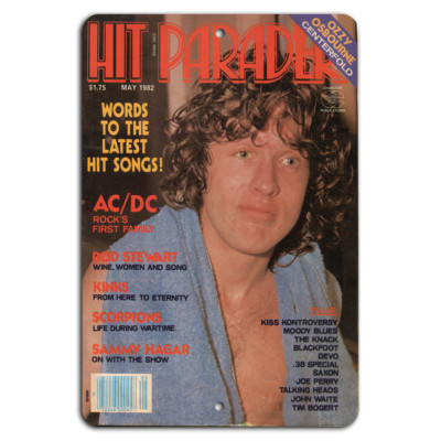 Hit Parader May '82: Rock Legends & Latest Hits Vintage Magazine Cover ...
