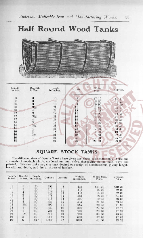 Rex Wind Mills (1902) CATALOG Windmills Turbines Pumping Machinery pipe ...
