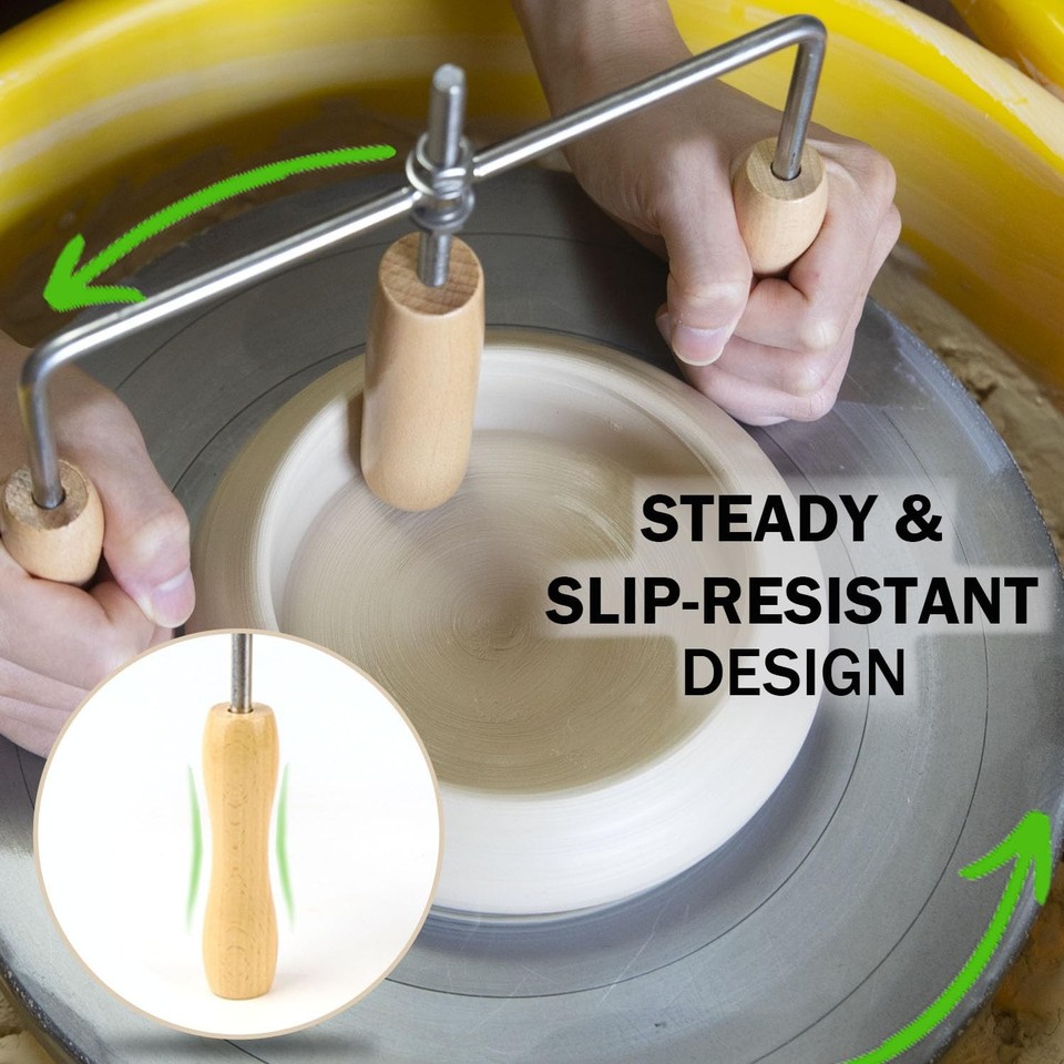 Ceramic Pot Cup Mouth Opener Tool Adjustable Depth Thickness Pottery ...