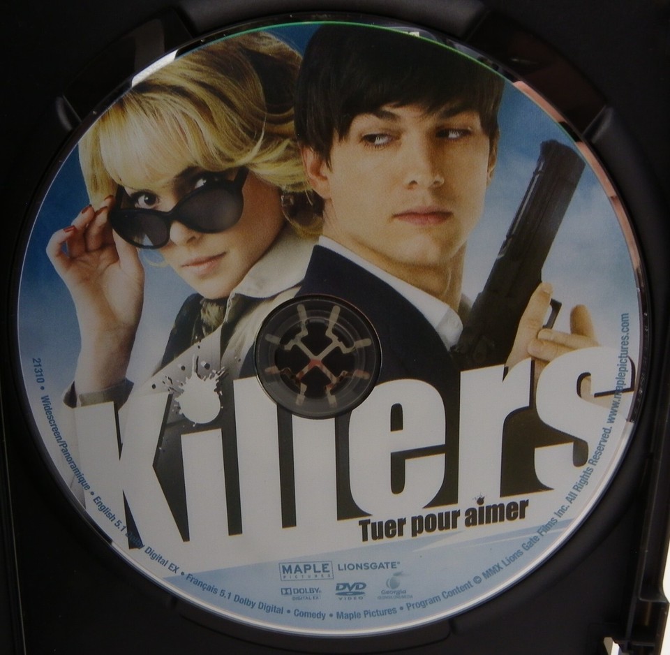 Killers DVD 2010 Canadian Bilingual French English Ashton Kutcher Kath Heigl 57373213100 | eBay