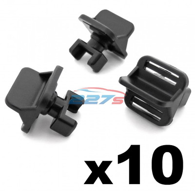 10x Plastic Bumper Spoiler Clips- Fits Toyota Prado Fortuner GX460 ...