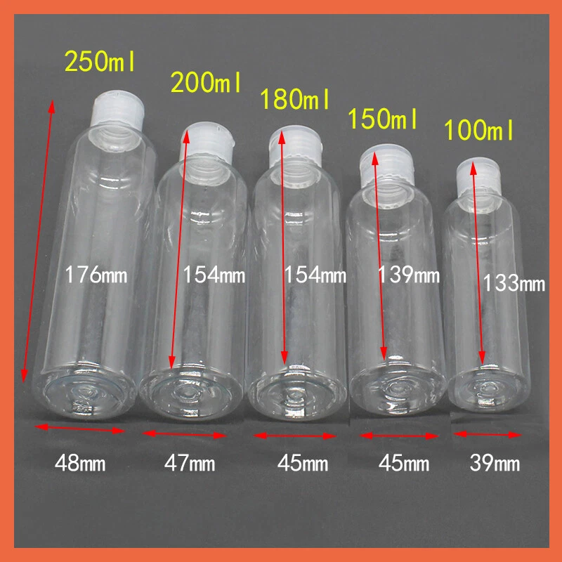 Empty Plastic Bottle With Cap