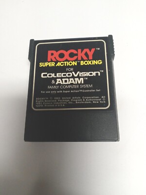 Rocky Super Action Boxing (Colecovision, 1983) | eBay