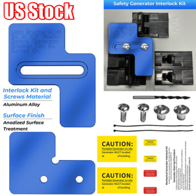Generator Interlock Kit For Siemens 100 Amp Panel Murray 100 amp Panel ...