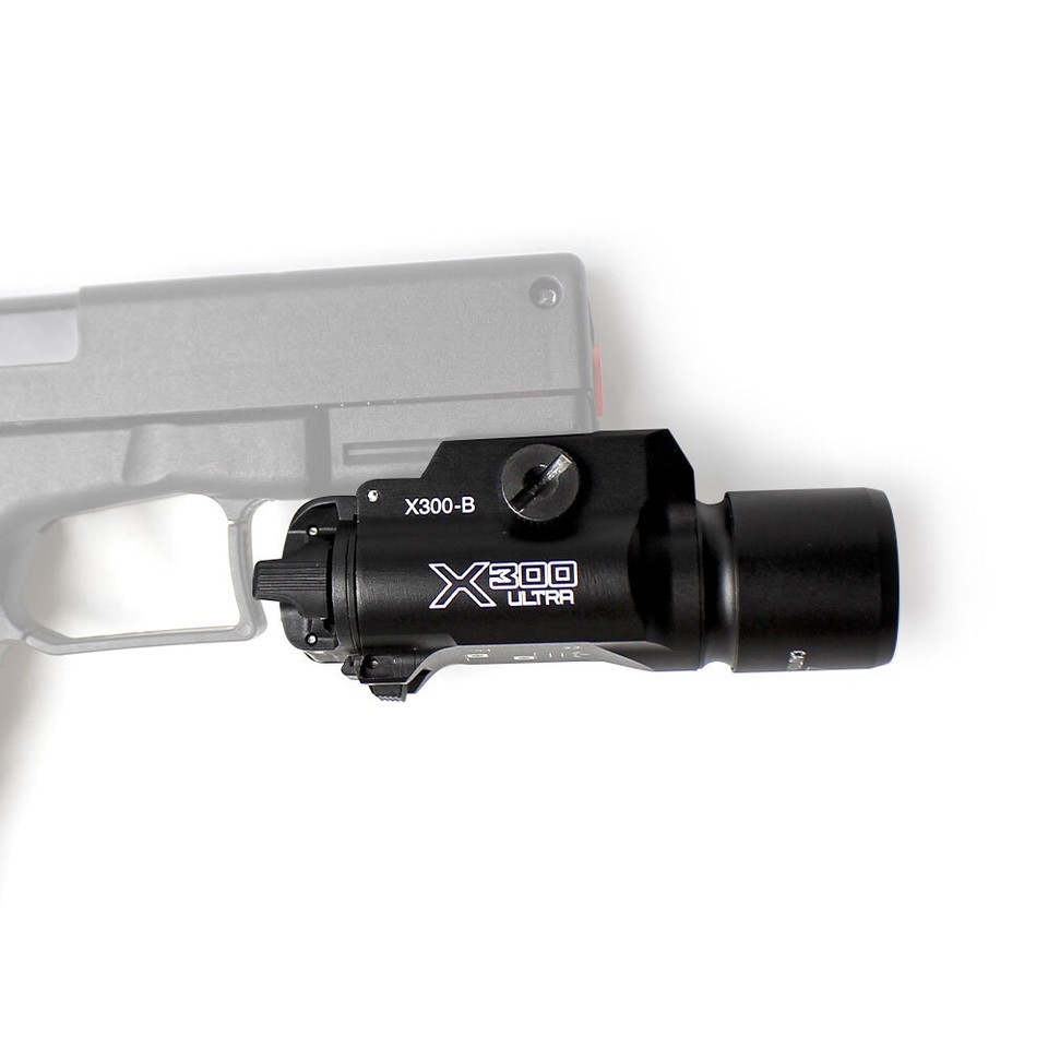 For X300-B Tactical LED Ultra Pistol Flashlight Weapon 500 LM Hunting ...