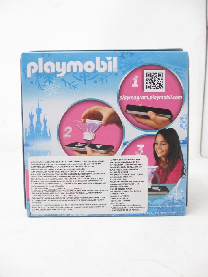 Playmobil Playmogram 3D Magic Ice Crystal Princess with Owl 9351 | eBay