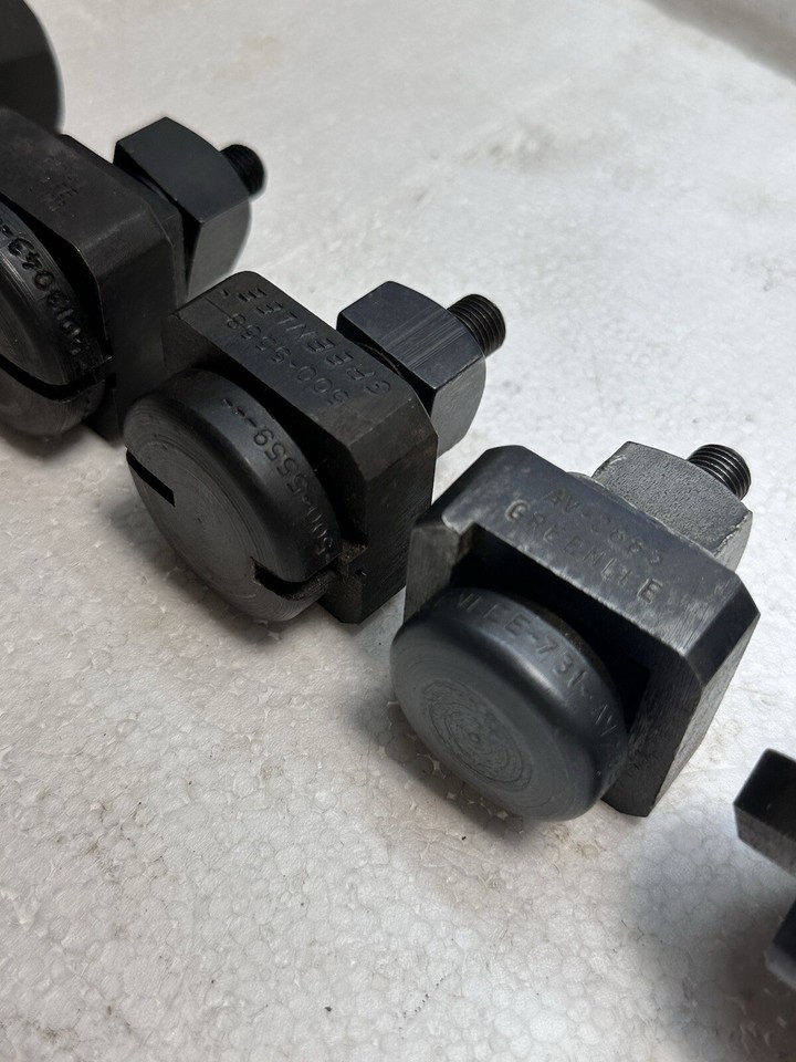 Greenlee Rectangle , Square Knockout Punch Set 1" Assorted punches ...