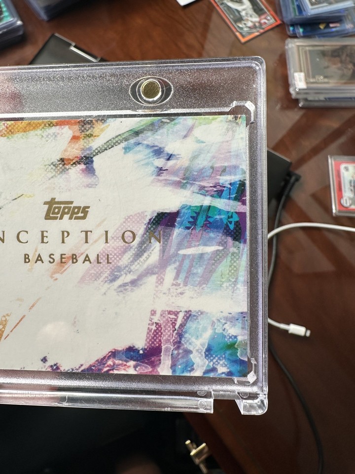 2020 Topps Inception Shohei Ohtani AUTO Laundry Tag Patch Booklet #1/1 ...