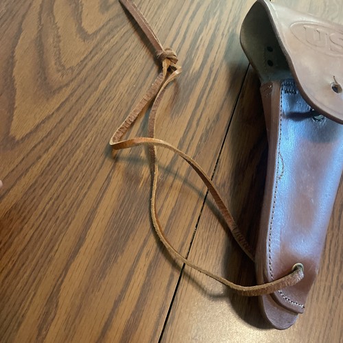 Leather Holster Gun Case Sheath for Pistol - Revolver US Stamped Nice ...