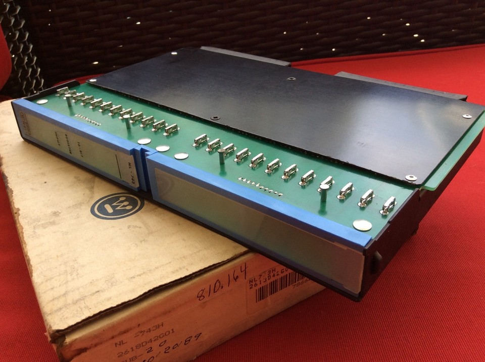 WESTINGHOUSE NUMALOGIC NL-743H REGISTER INPUT MODULE NEW NOS NUMA.LOGIC ...