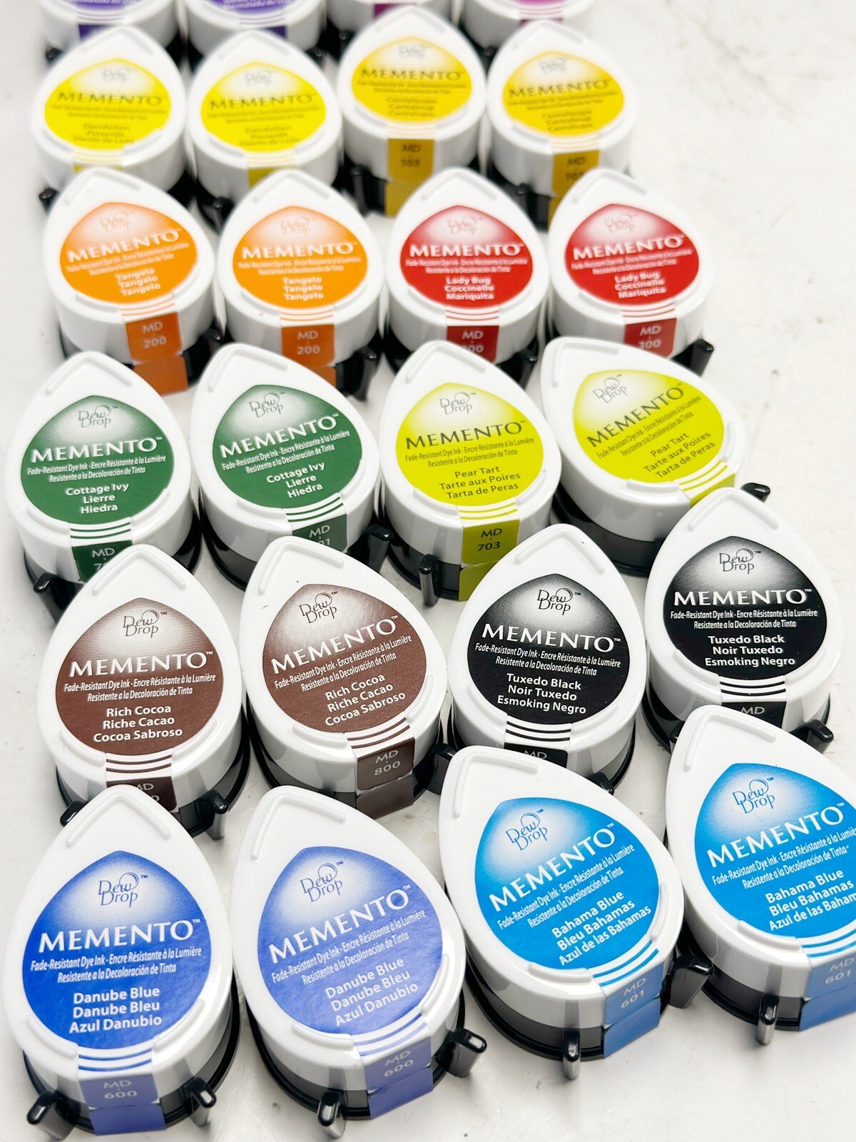 Memento Ink 24 Pack Fade Resistant Dye Ink Tsukineko NEW OPEN BOX | eBay