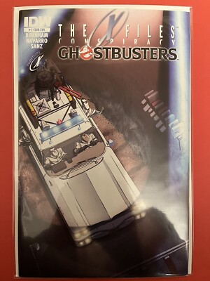 X-Files Ghostbusters Conspiracy #1 IDW Publishing 2014 Sub Cvr Variant ...