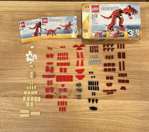Retired 2012 Lego Creator Set (6914) Prehistoric Hunters Complete With ...