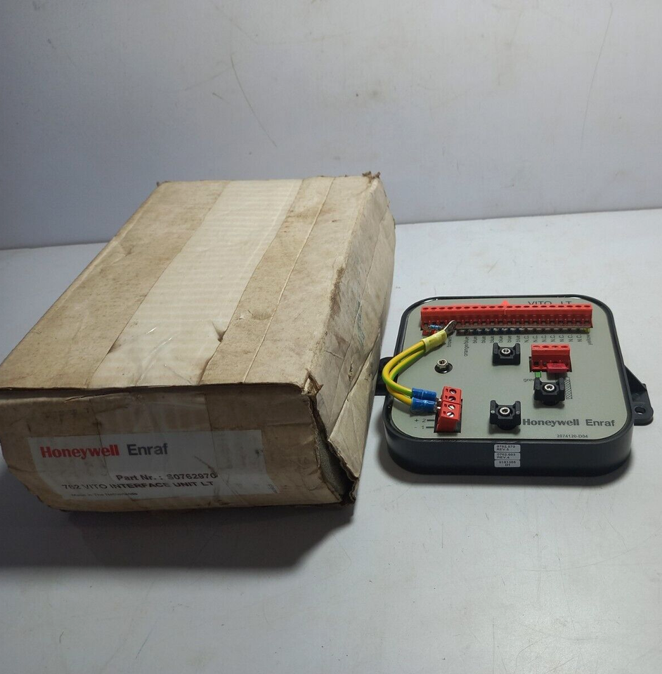 Honeywell Enraf Vito LT Interface 762/ S0762970 762 Vito / 2074120-D04 ...