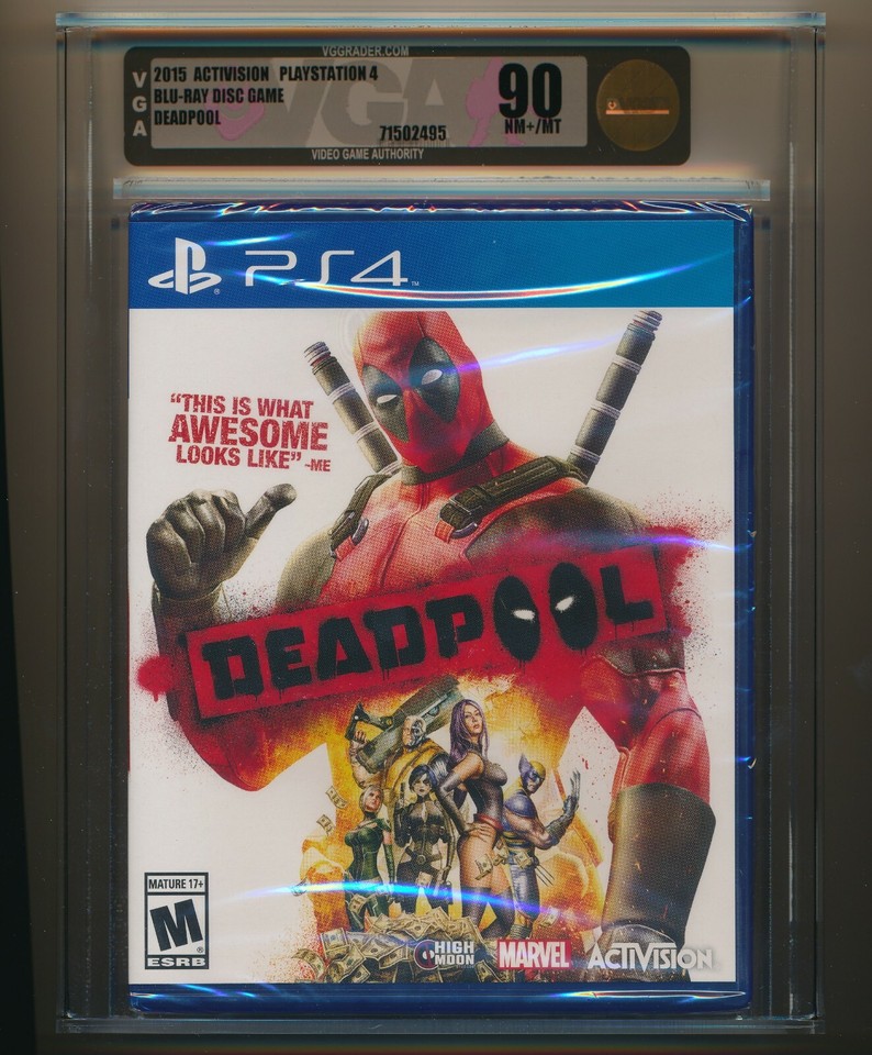 Deadpool (Sony PlayStation 4, 2015) ps4 New Sealed GOLD VGA 90 NM+/MT ...