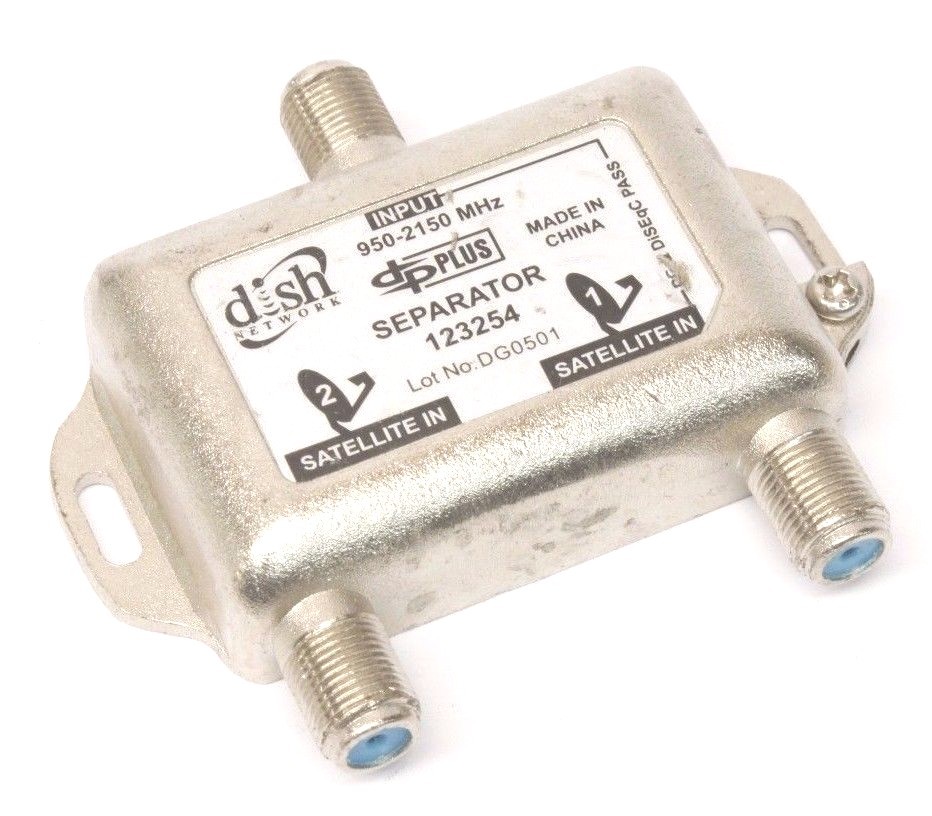 Dish Network Separator DPP Dual Tuners Satellite Receiver Pro Plus Bell ...