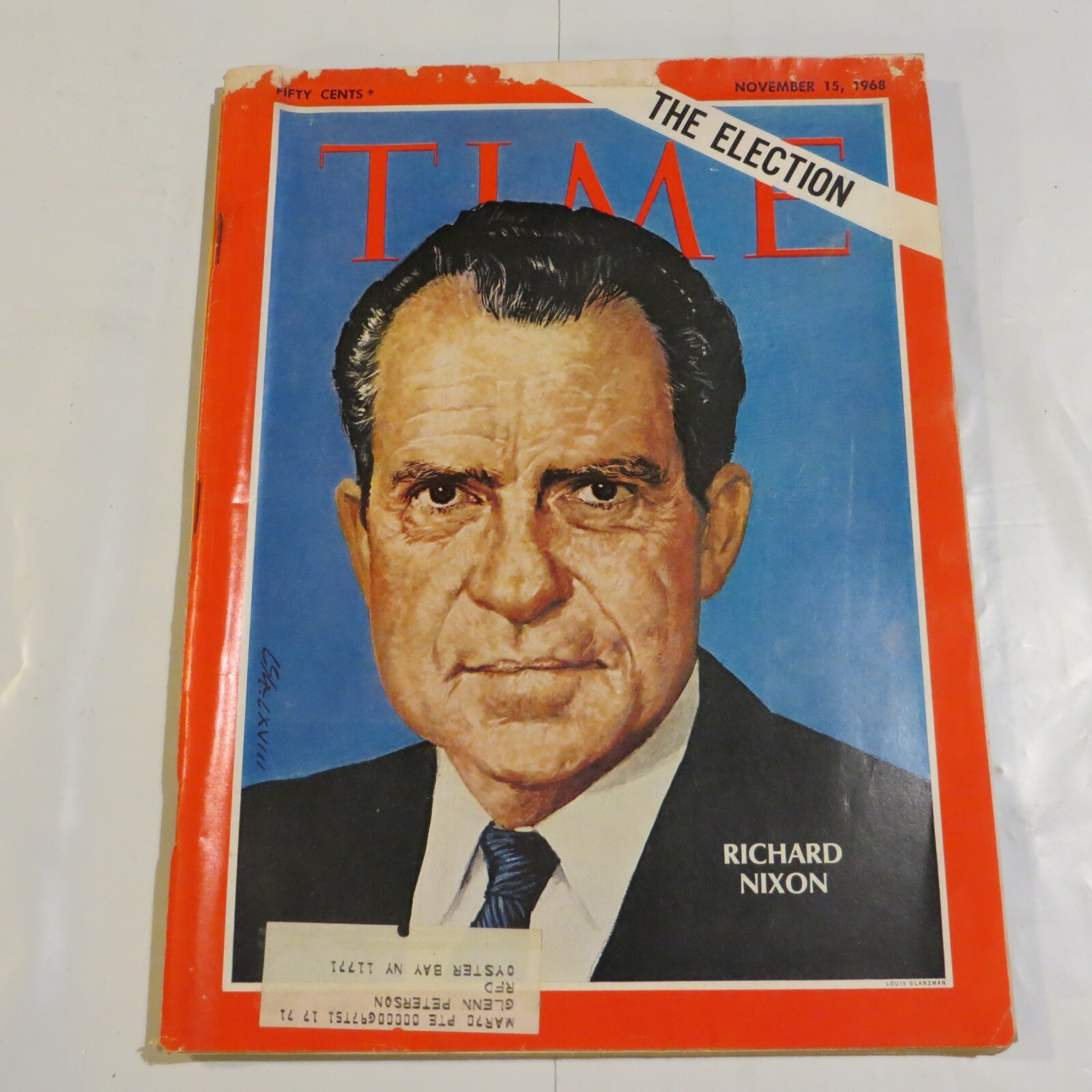 TIME Magazine November 15, 1968 Richard Nixon (The Election) S3 | eBay