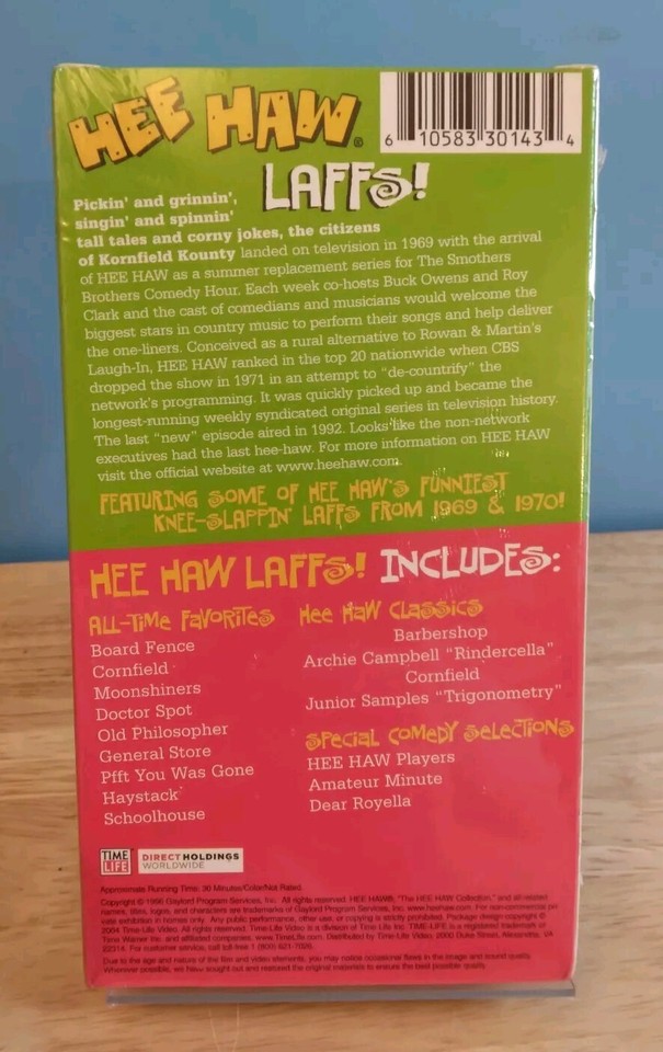 New The Hee Haw Laffs - Featuring Hee Haw Classics, All-Time Favorites ...