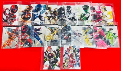 wafer Super Sentai Trading Card space rangers complete set | eBay