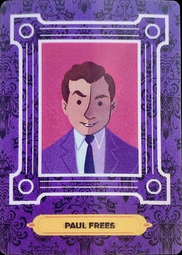 Disney Haunted Mansion 2023 Exclusive 3D Trading Card Paul Frees Ghost ...