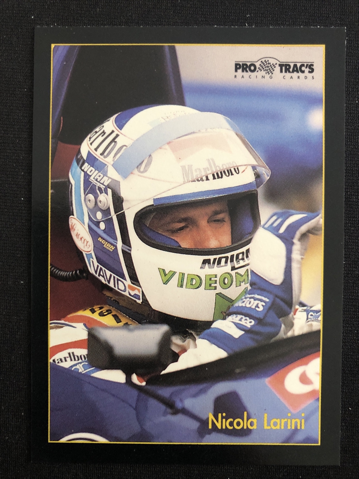 🏎️ 1991 Pro Trac,s Formula 1 Card # 77 Nicola Larini | eBay Australia