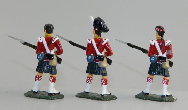 C.W.1 British 93rd Highlanders, The Thin Red Line, Crimean War, Gloss ...