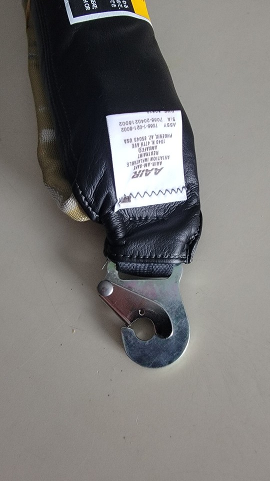AmSafe Aviation Inflatable Restraint Seat Belt - Part Number: 7066-1 ...