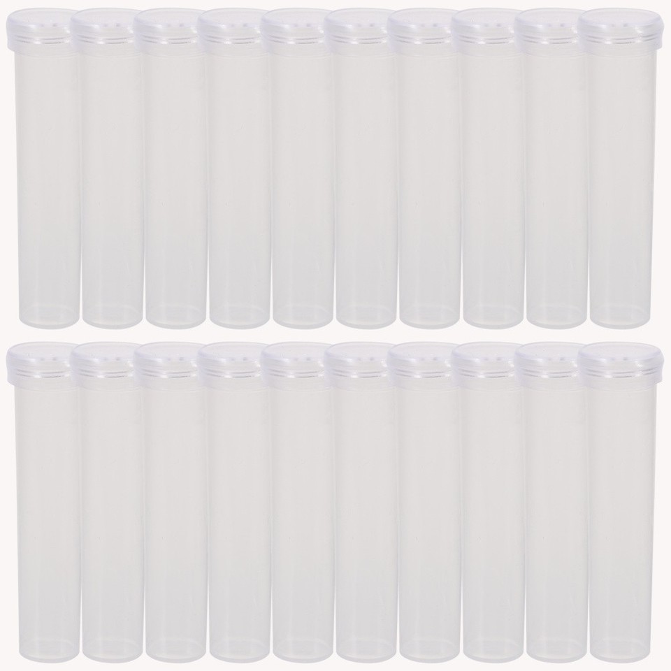 50 pcs Nutrition Fleur Tube En Plastique Transparent Eau Fleur Tube Cap ...