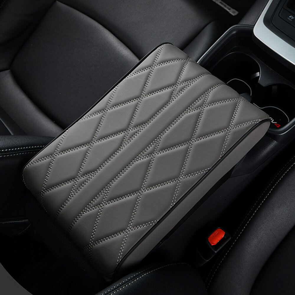 Car Armrest Box Pad Cushion Cover Center Console Mat Protective Auto ...