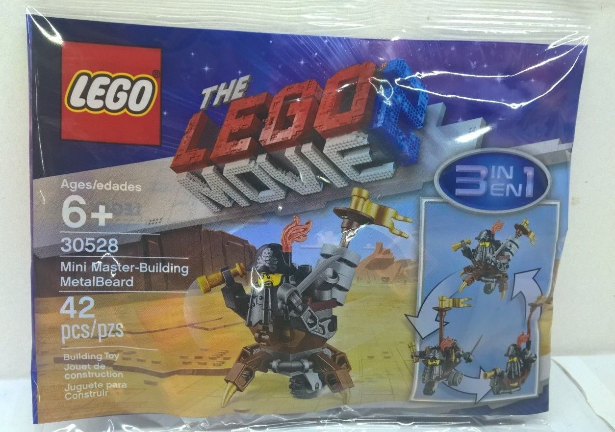 Lego Movie 2 Metalbeard polybag 3 in 1 30528 | eBay