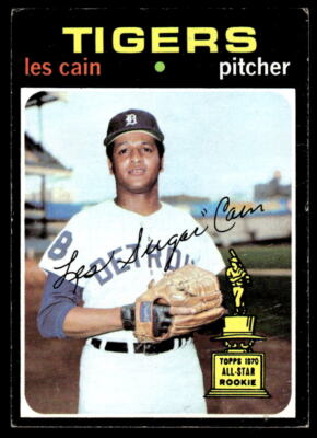 1971 Topps Les Cain #101 Detroit Tigers Baseball Card | eBay