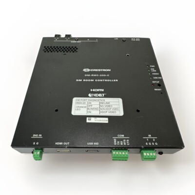 CRESTRON DM-RMC-200-C DM ROOM CONTROLLER HDMI 6504128 | eBay