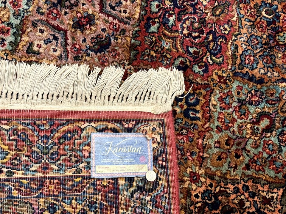 Karastan Rug 4x6, Multicolor Panel Kirman #717, Wool Original 700 ...