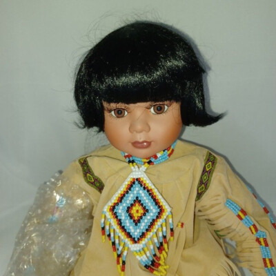 TIMELESS LTD COLLECTION NATIVE AMERICAN INDIAN GIRL DOLL 16" TALL | eBay