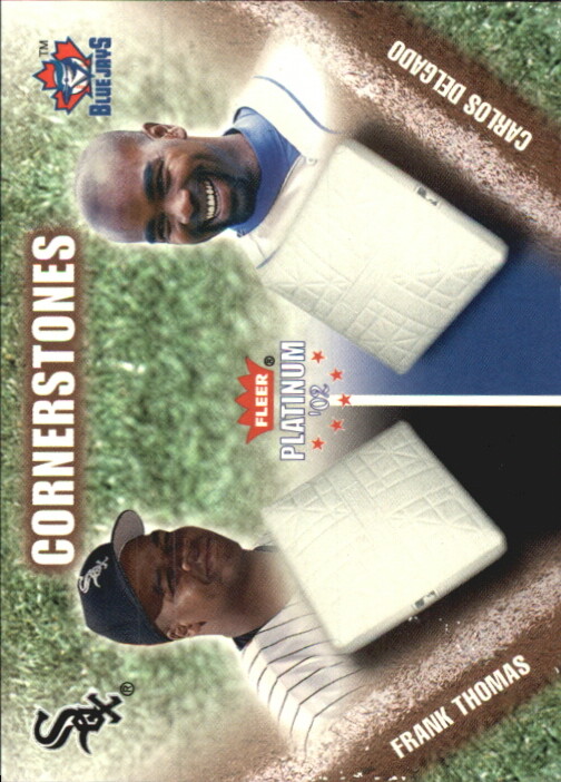 2002 Fleer Platinum Cornerstones Numbered #35 Frank Thomas Carlos ...