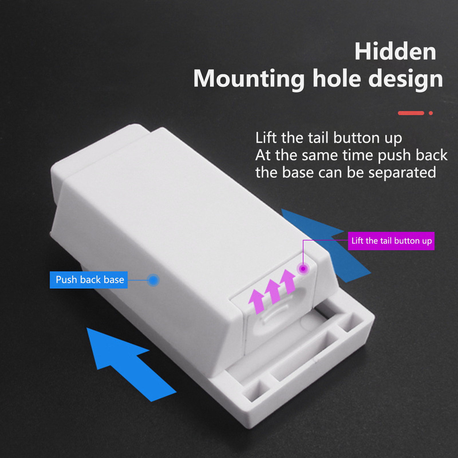 1 Set Magnetic Push Latch Anti-rust Open Drawer Door Push Touch Latch ...