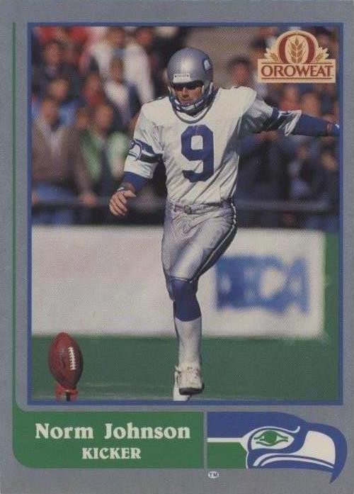 1989 Oroweat Seattle Seahawks - Norm Johnson #6 for sale online | eBay