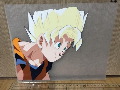 Dragon Ball Z Super Saiyan Goku Hand-Drawn Cel by Akira Toriyama Anime ...