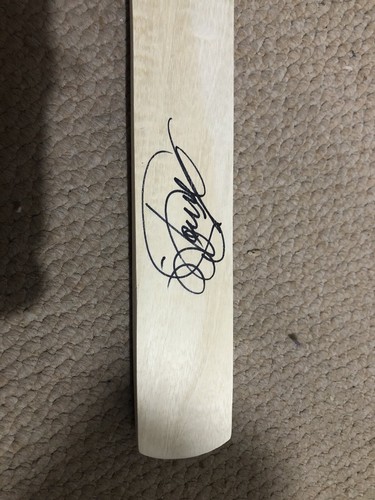 Mini Cricket Bat Signed By Sri Lanka Legend Kumar Sangakkara With COA ...